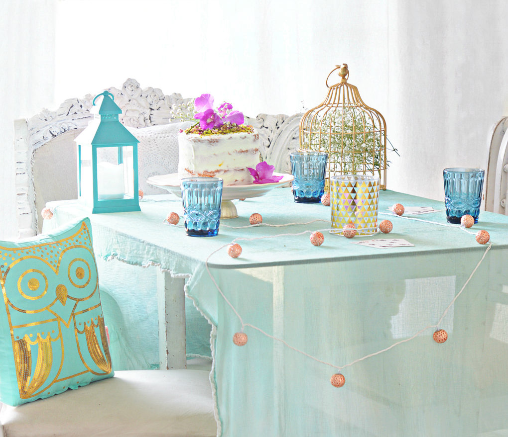 Diwali table setting ideas with Chumbak's Gold Collection